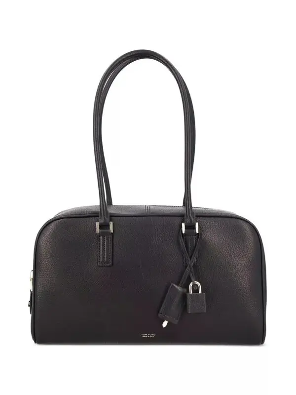 TOM FORD Padlock Leather Tote