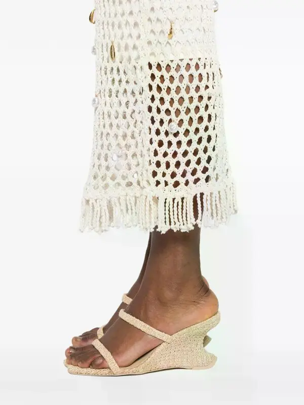 Simkhai Knit Midi Dress - Neutrals