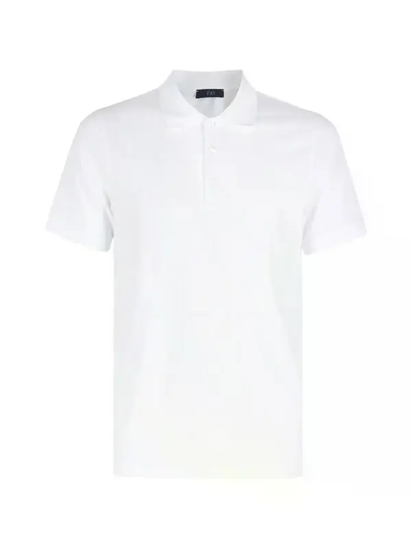FAY Short-sleeves Polo Shirt - White