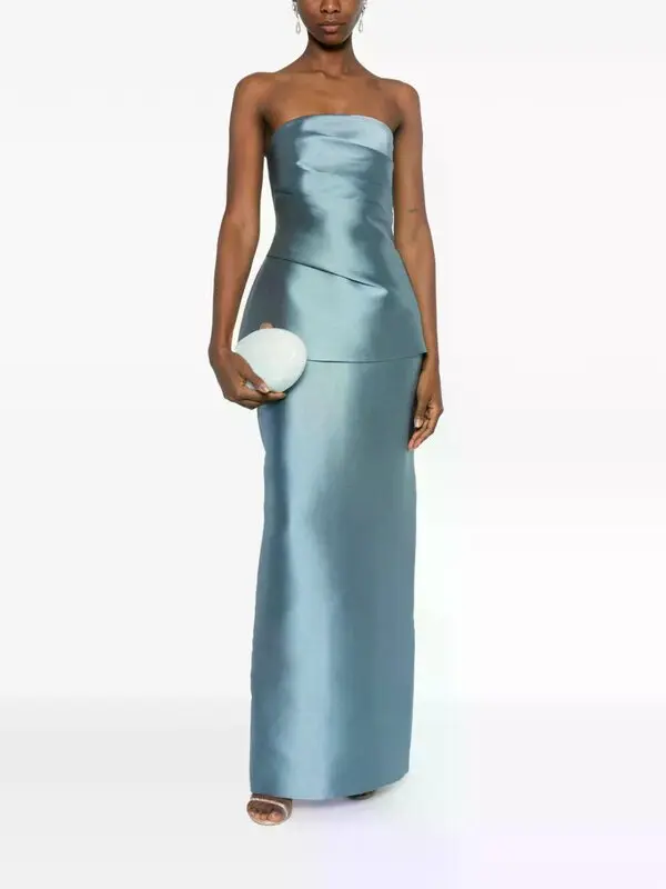 Solace London Lucille Strapless Maxi Dress