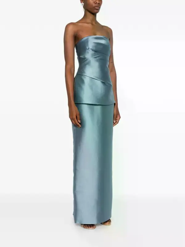 Solace London Lucille Strapless Maxi Dress