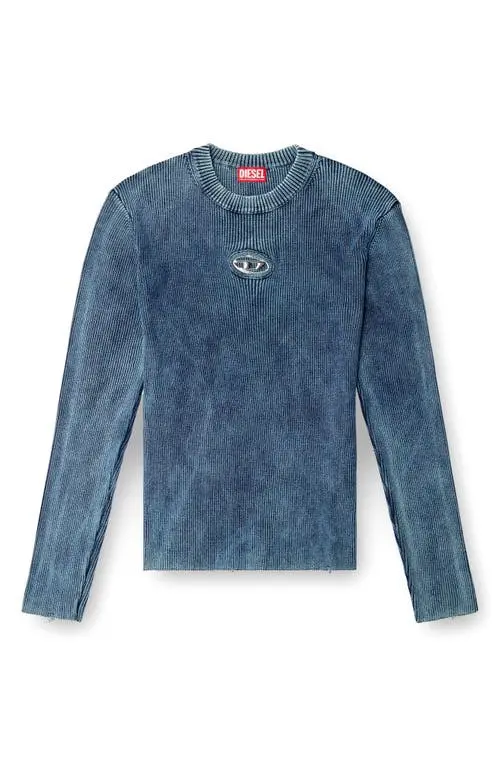 DIESEL® K-darin-d Stonewash Rib Sweater