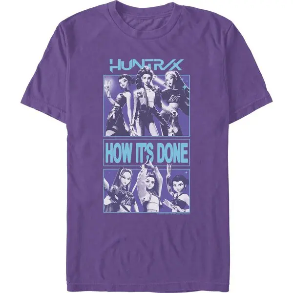 KPOP DEMON HUNTERS Huntrix How It's Done T Shirt