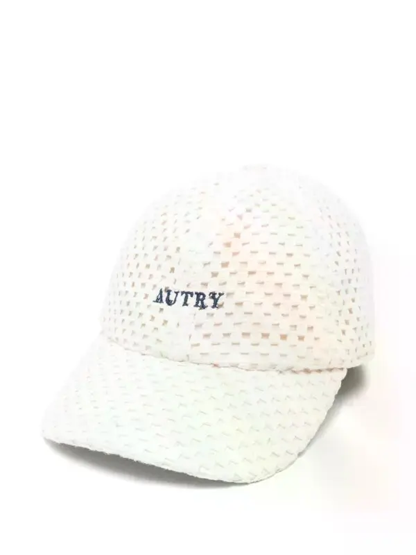 AUTRY Embroidered Baseball Cap - Neutrals
