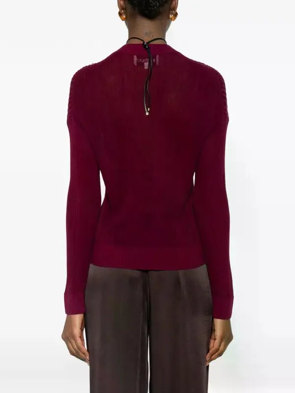 Eric Bompard Round-neck Jumper - Red