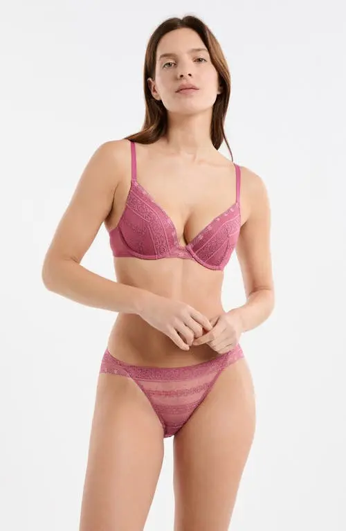 ETAM Exception Embroidered Panties - Blush
