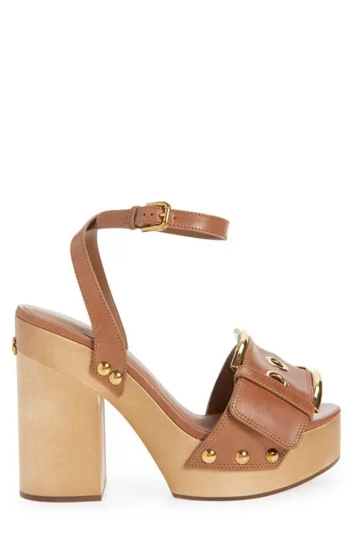 Dolce & Gabbana Ankle Strap Platform Sandal