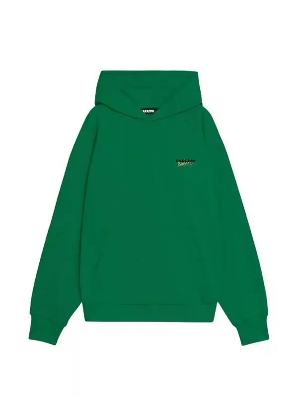 BARROW Printed Hoodie - Green