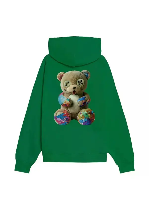 BARROW Printed Hoodie - Green