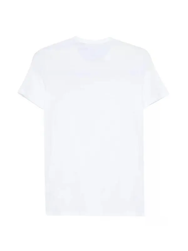 Kiton Logo-embroidered T-shirt - White