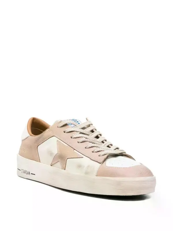 GOLDEN GOOSE Stardan Star-detail Sneakers - Neutrals