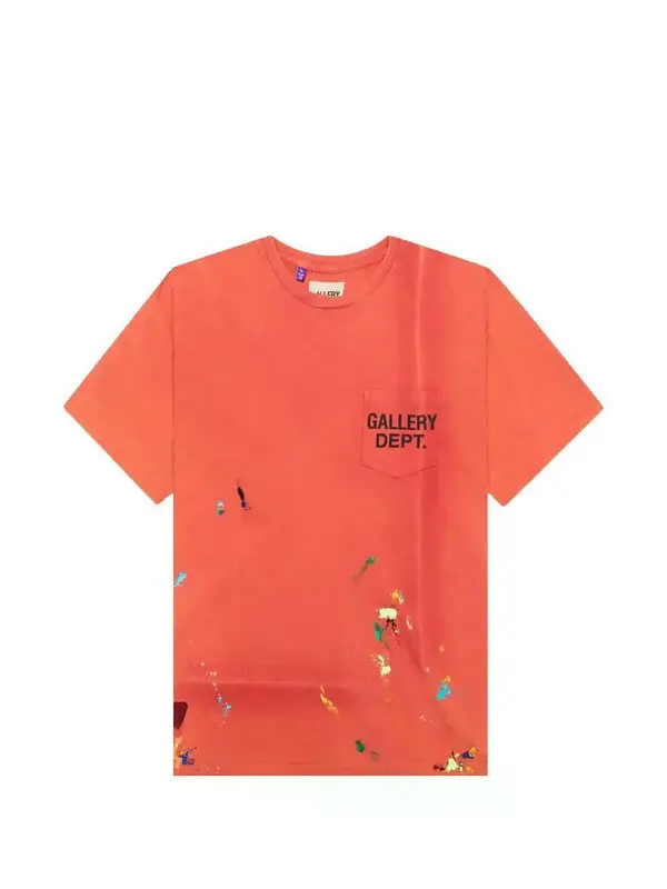 GALLERY DEPT. Logo-detail T-shirt - Orange