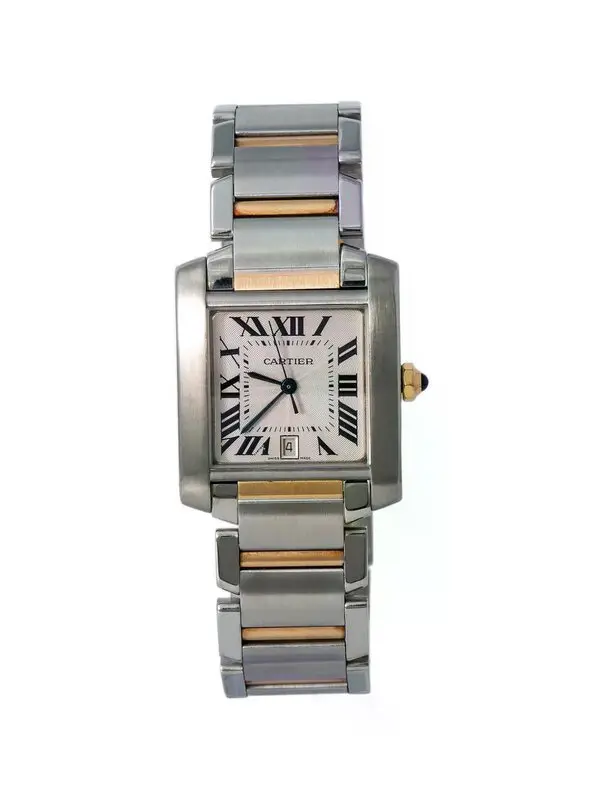 CARTIER Tank Française 28mm Watch - Silver