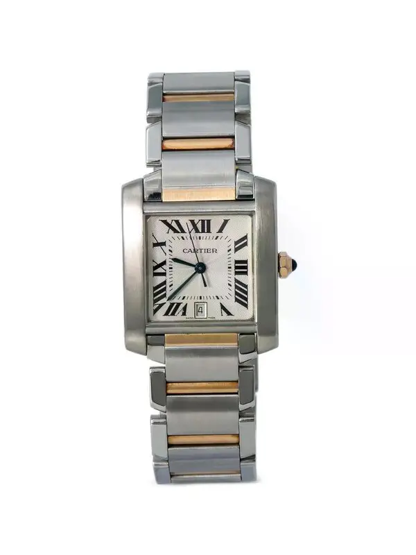 CARTIER Tank Française 28mm Watch - Silver