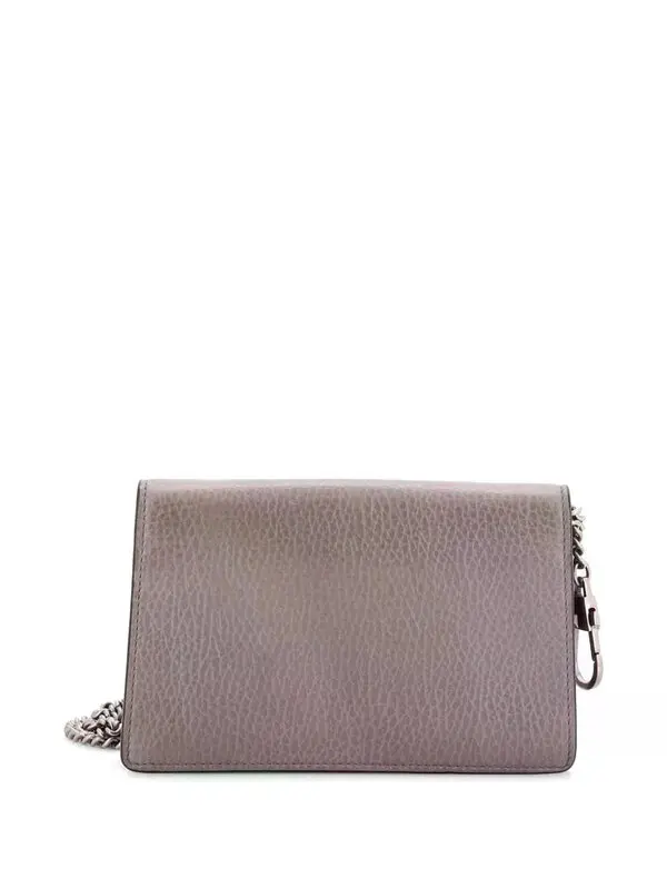 Gucci Dionysus Leather Super Mini Clutch Bag