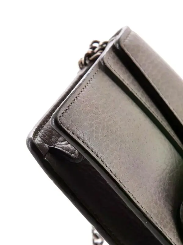 Gucci Dionysus Leather Super Mini Clutch Bag