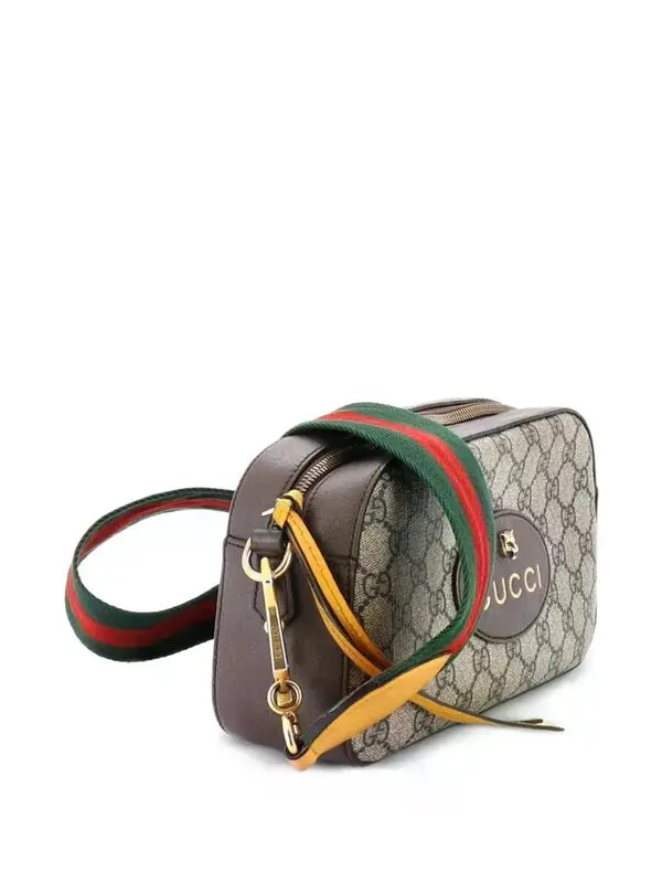 Gucci Neo Vintage Camera Messenger Bag Gg Coated Canvas Crossbody Bag - Brown