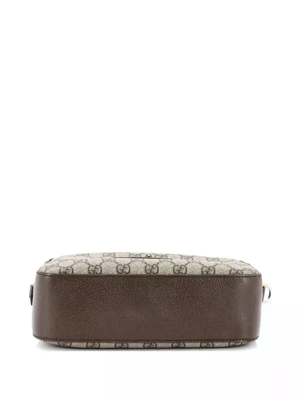 Gucci Neo Vintage Camera Messenger Bag Gg Coated Canvas Crossbody Bag - Brown