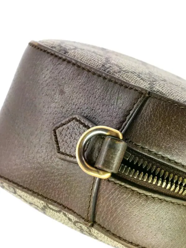 Gucci Neo Vintage Camera Messenger Bag Gg Coated Canvas Crossbody Bag - Brown