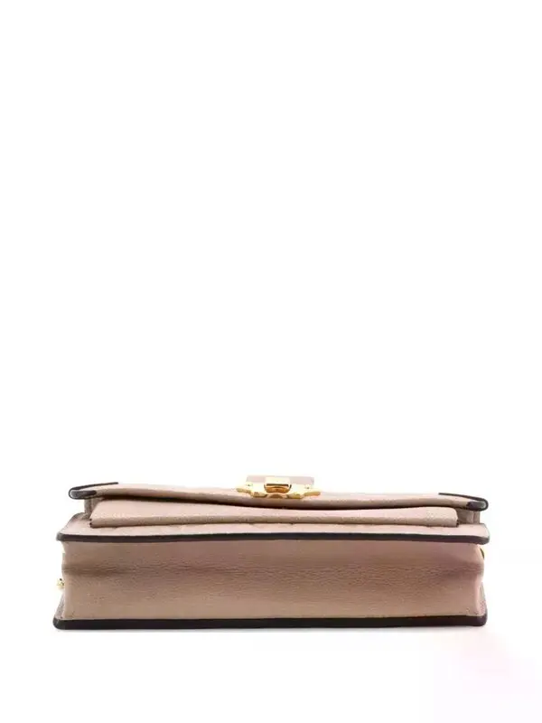LOUIS VUITTON Vavin Chain Wallet Nm Monogram Empreinte Leather Crossbody Bag - Neutrals