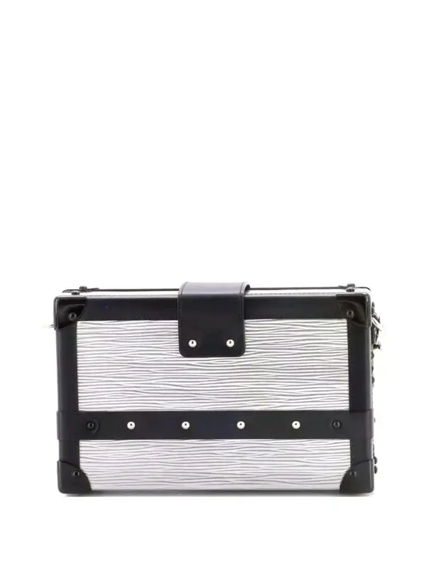 LOUIS VUITTON Petite Malle Handbag Epi Leather Clutch