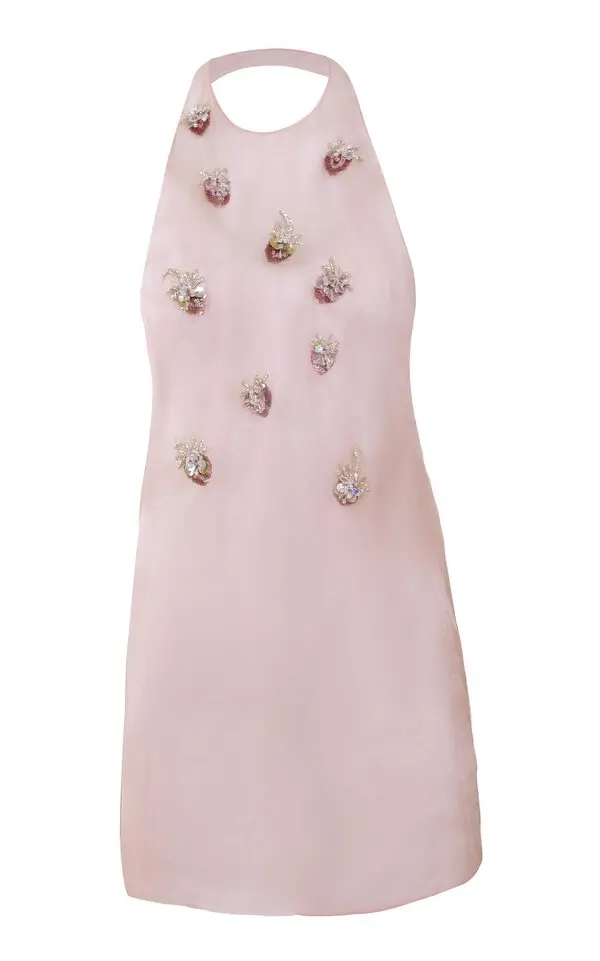 YASSMIN SALEH Reverie Silk-blend Top