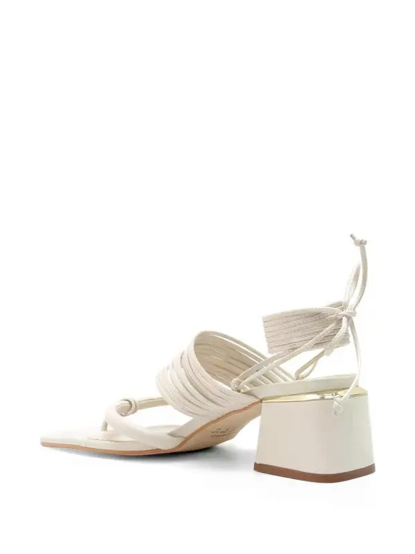 AMIR SLAMA Strappy Tie-leg Sandals