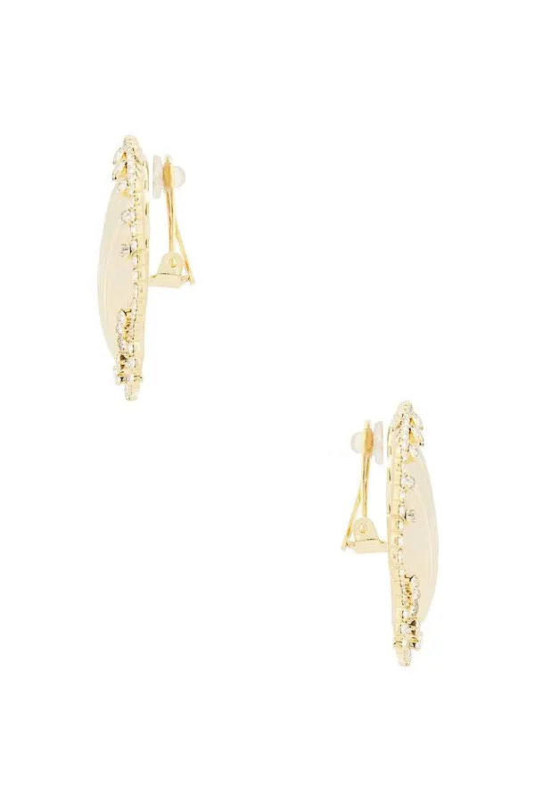 ROWEN ROSE Shell Strass Earrings