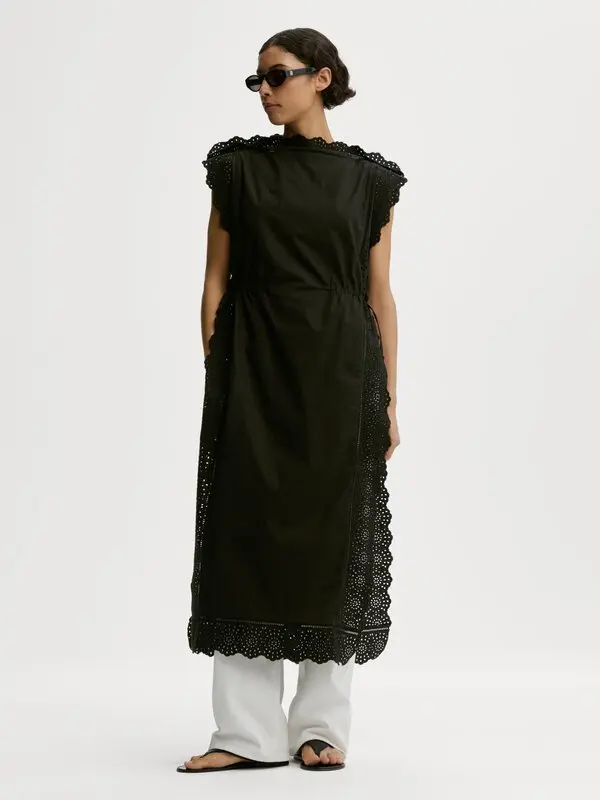 BY MALENE BIRGER Gustava Organic Cotton Top - Black