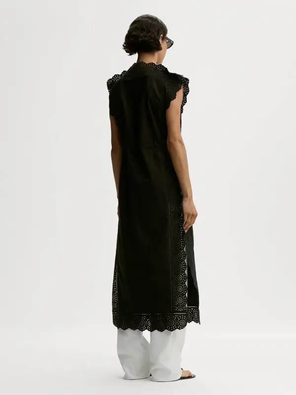 BY MALENE BIRGER Gustava Organic Cotton Top - Black