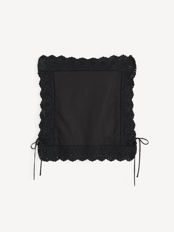 BY MALENE BIRGER Gerda Organic Cotton Top - Black