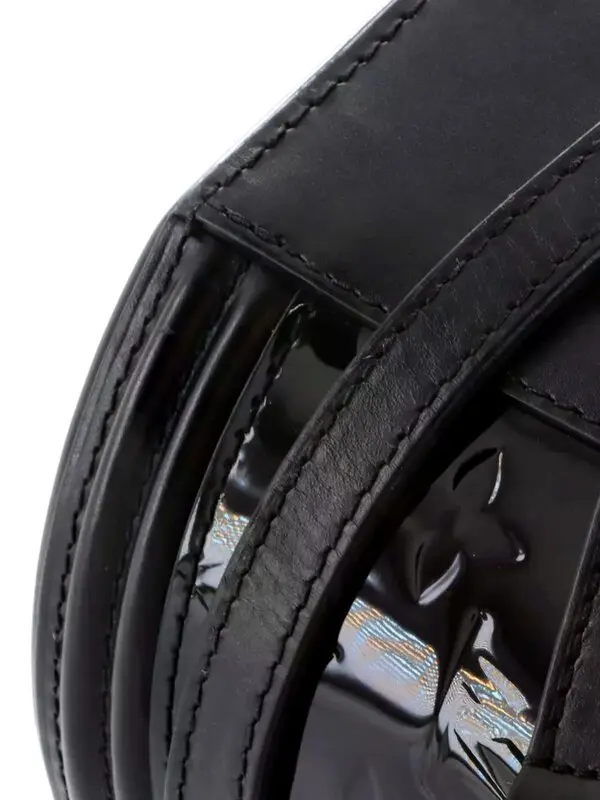 LOUIS VUITTON Cannes Handbag Monogram Vernis - Black