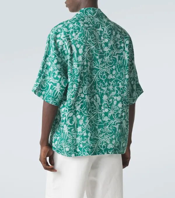 Kiton Linen Shirt - Green
