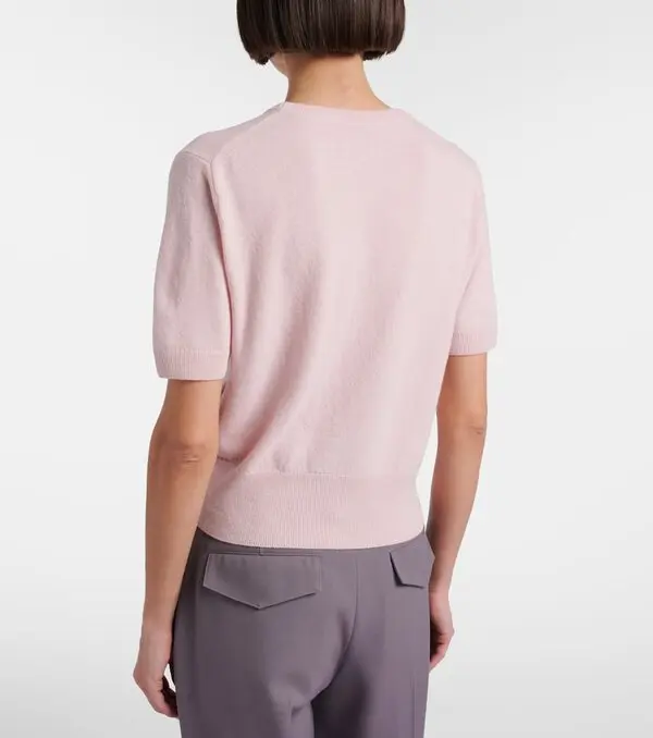 JIL SANDER Cropped Wool And Cashmere Sweater