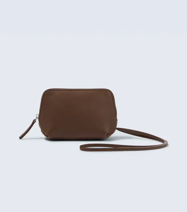 THE ROW Owen Leather Pouch