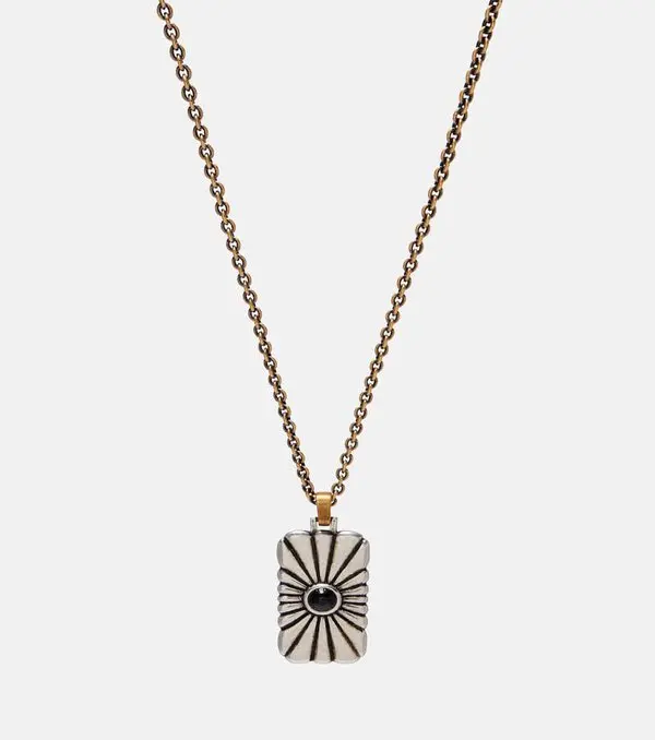 Versace Circe Pendant Necklace - Gold
