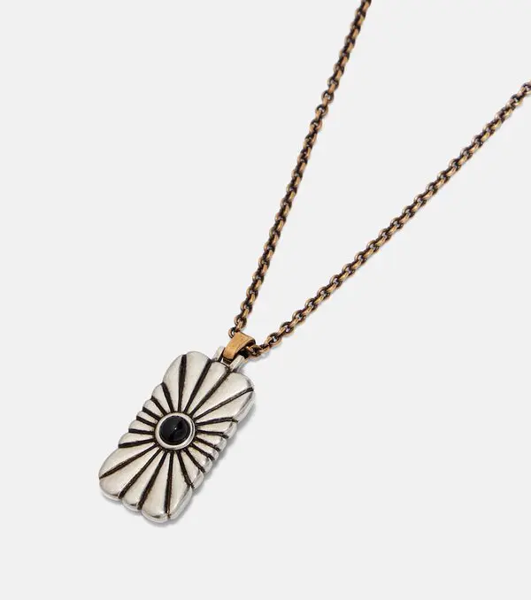 Versace Circe Pendant Necklace - Gold