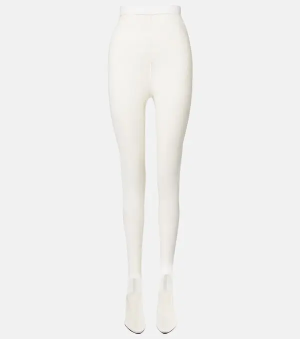 HERBERT LEVINE Sheer Perfection Over-the-knee Boots - White