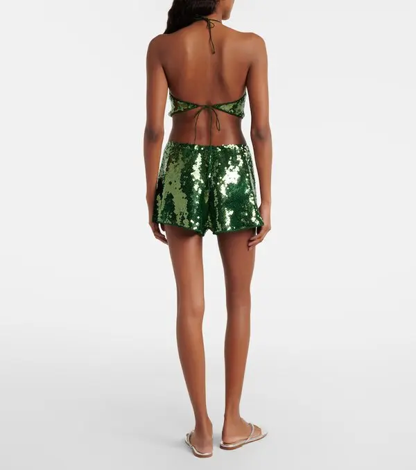 Oseree Marilyn Embellished Shorts