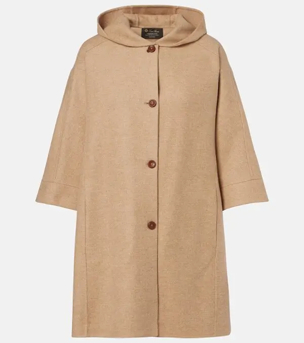Loro Piana Belted Wool And Cashmere Cape