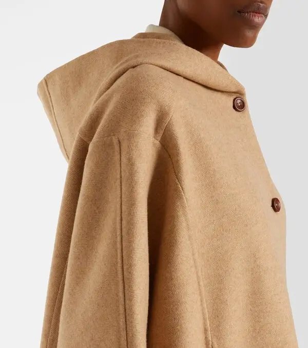 Loro Piana Belted Wool And Cashmere Cape