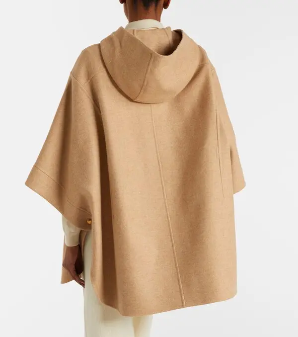 Loro Piana Belted Wool And Cashmere Cape