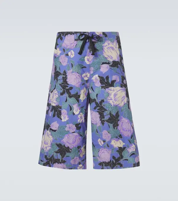 ERL Floral Swim Shorts - Purple