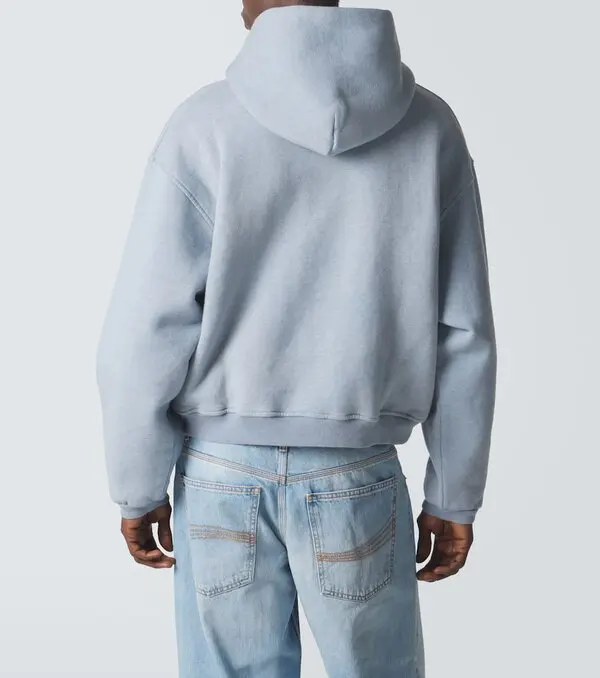 ERL Logo Cotton Sweatshirt - Blue