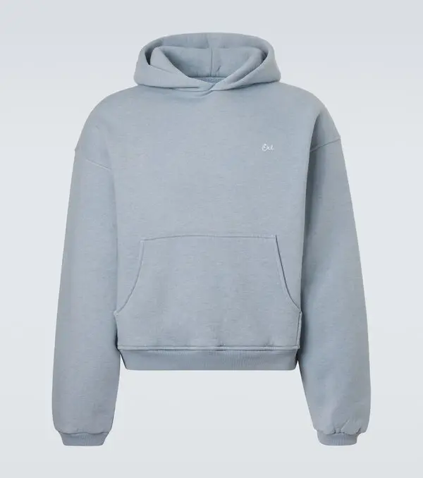 ERL Logo Cotton Sweatshirt - Blue
