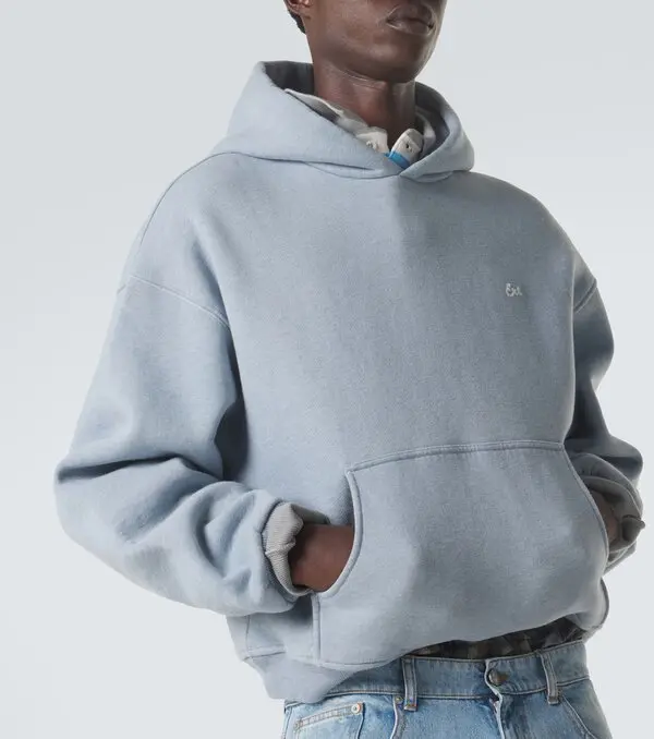 ERL Logo Cotton Sweatshirt - Blue