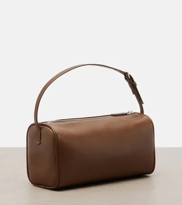 THE ROW 90s Leather Top-handle Bag - Brown