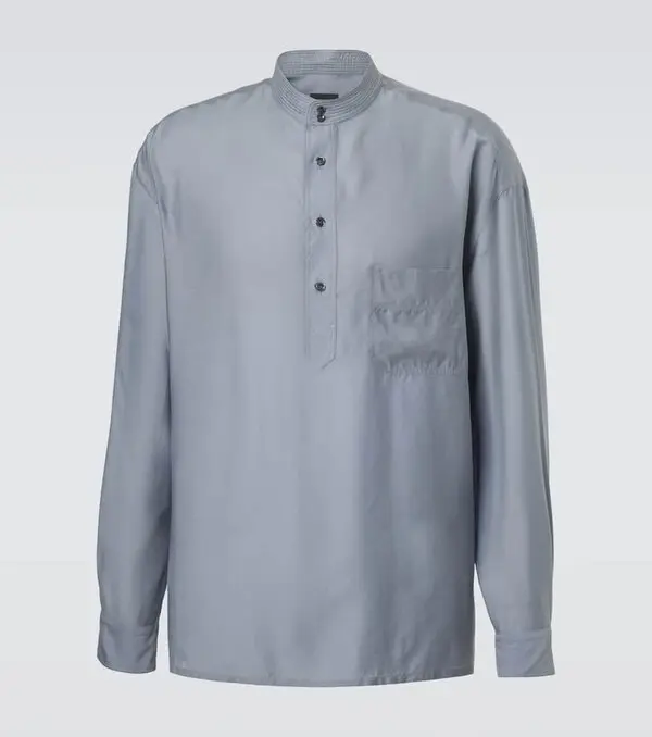 Giorgio Armani Oversized Shirt - Blue