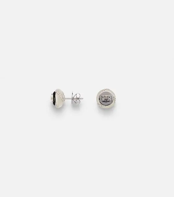 KAMYEN Calisto 18kt White Gold Diamond Stud Earrings
