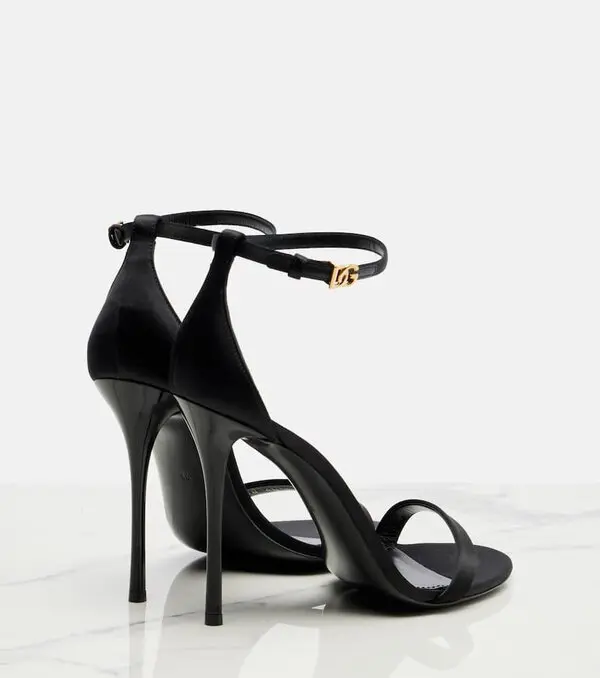 Dolce & Gabbana Satin Sandals